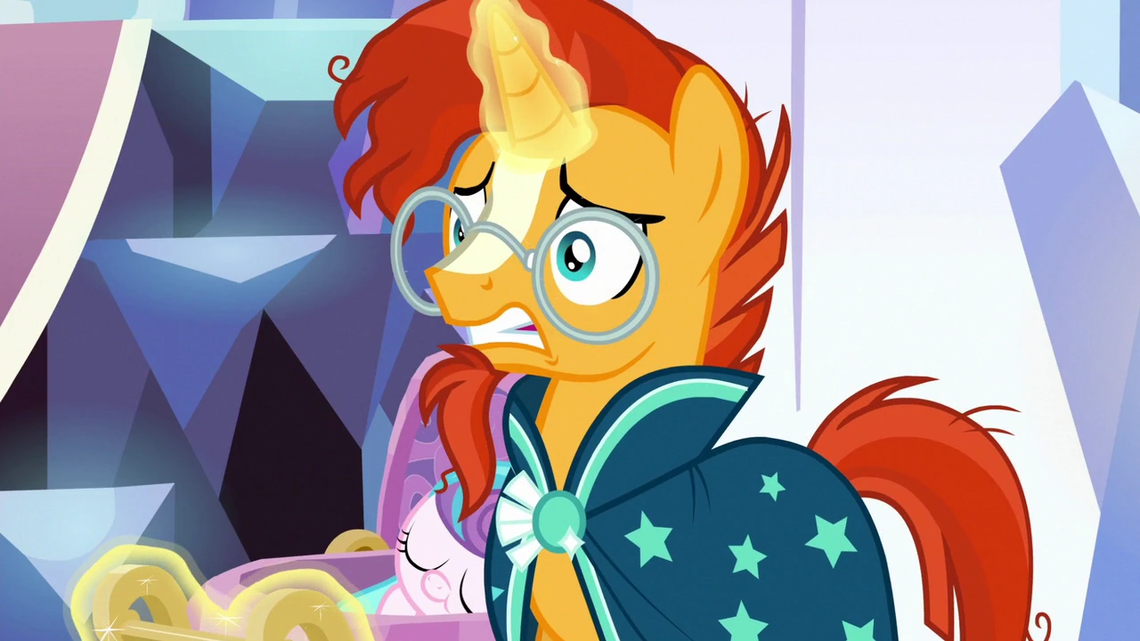 Image - Sunburst scared of the changeling S6E16.png | My Little Pony ...