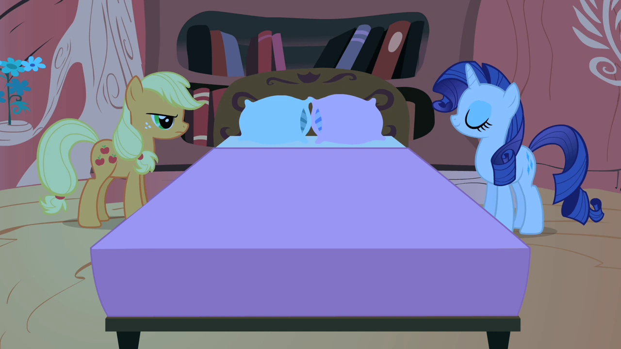 Image - Rarity's freshly made bed S1E08.png | My Little Pony Friendship ...
