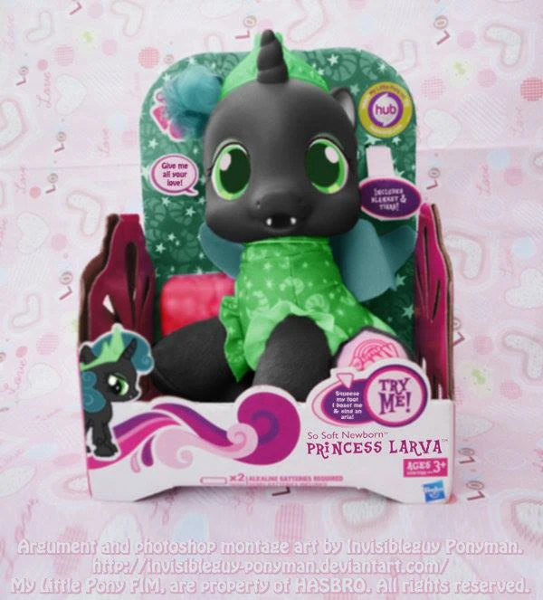 Image - FANMADE Princess Larva Toy.jpg | My Little Pony Friendship is ...