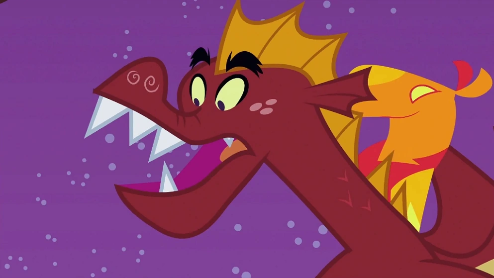 Image - Phoenix behind Garble S2E21.png | My Little Pony Friendship is ...