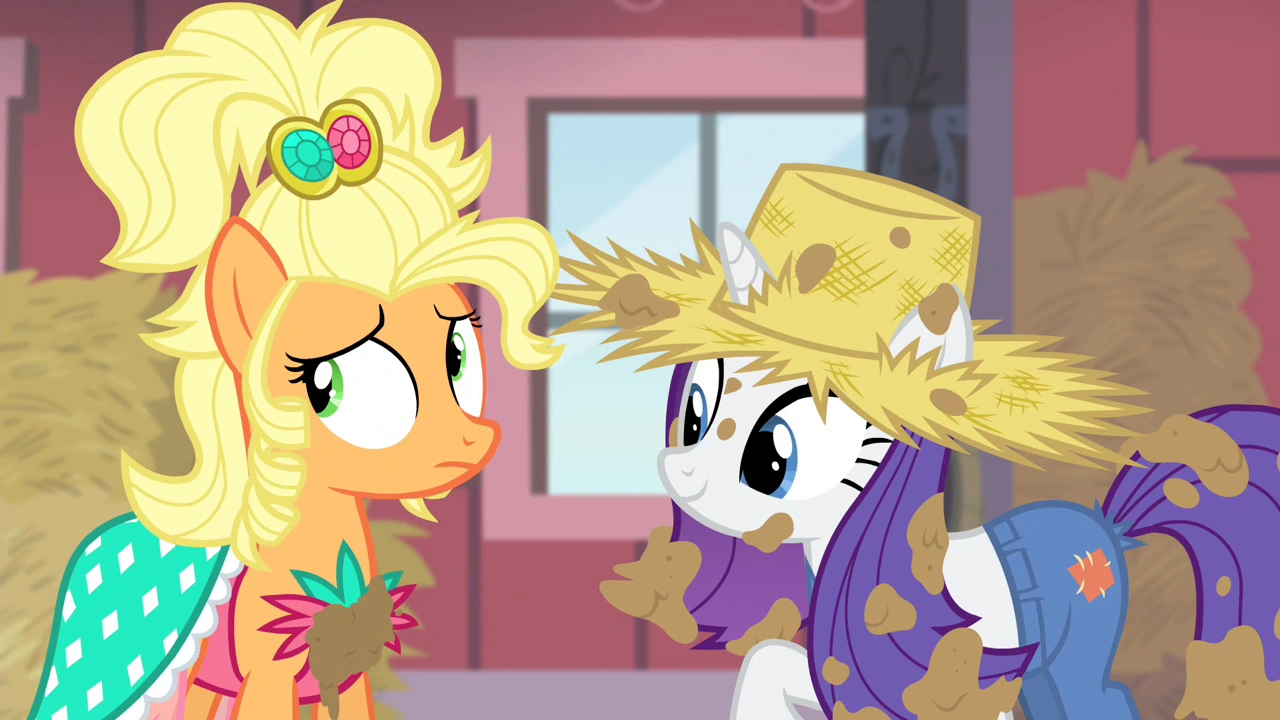 Image - Applejack looking nervous S4E13.png | My Little Pony Friendship ...