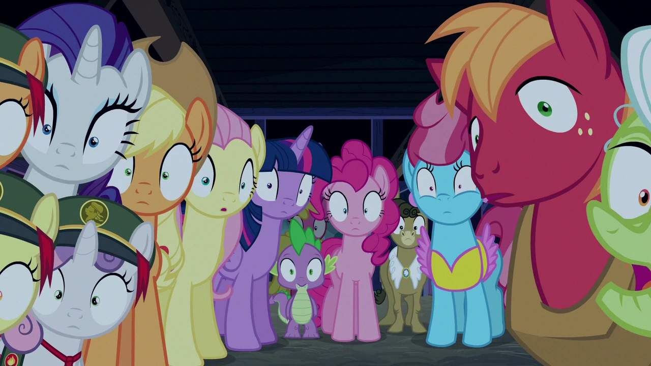 Image - Ponyville ponies rendered speechless S6E15.png | My Little Pony ...