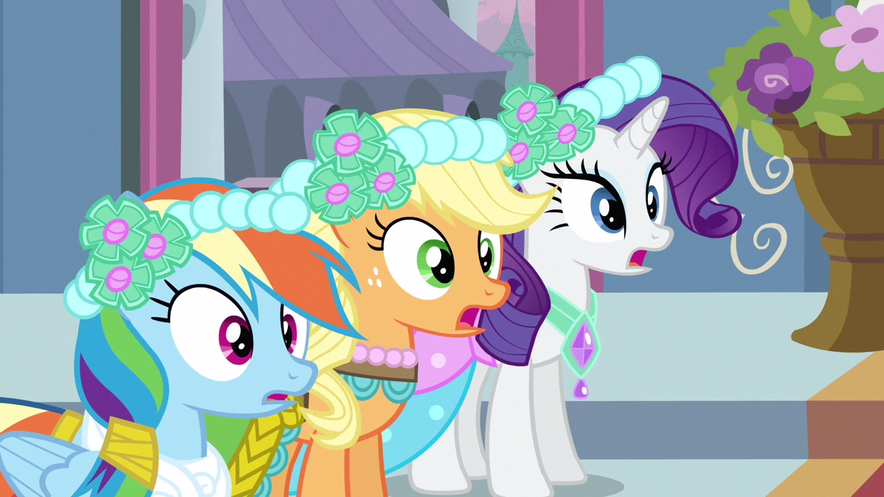 Image - Rarity & Rainbow Dash gasp! S2E26.png | My Little Pony ...
