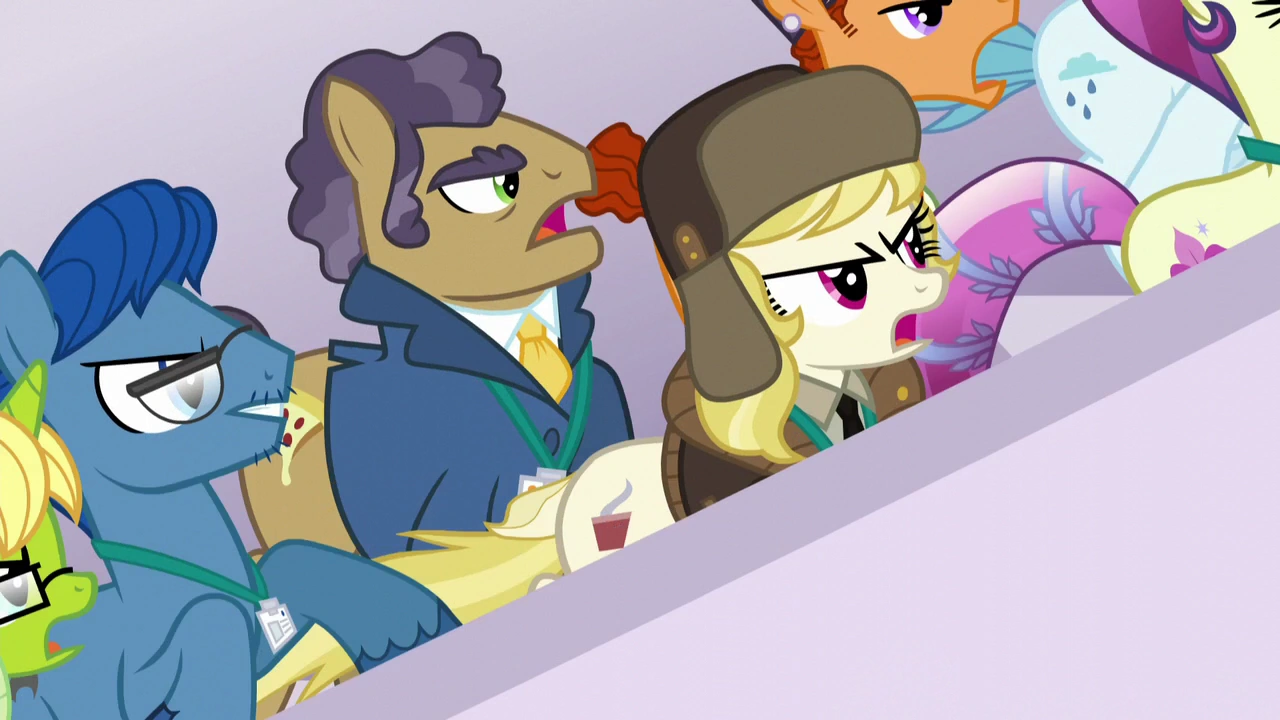 Image - Delegates galloping to Twilight's tower S5E10.png | My Little ...