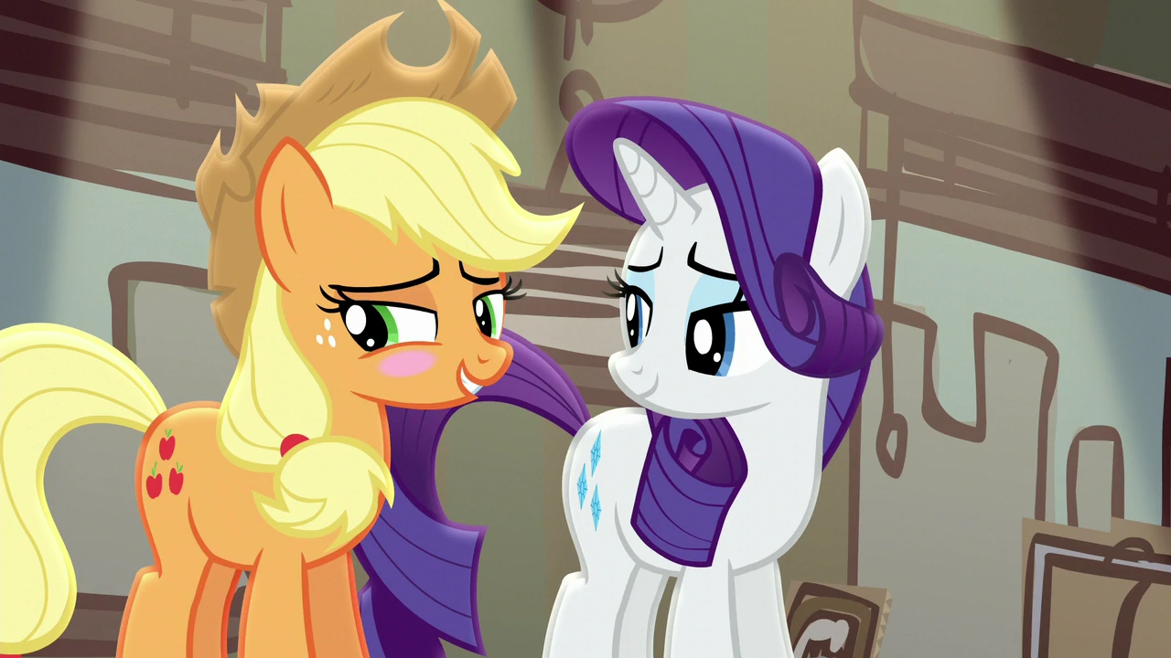 Image - Applejack blushing again S5E16.png | My Little Pony Friendship ...