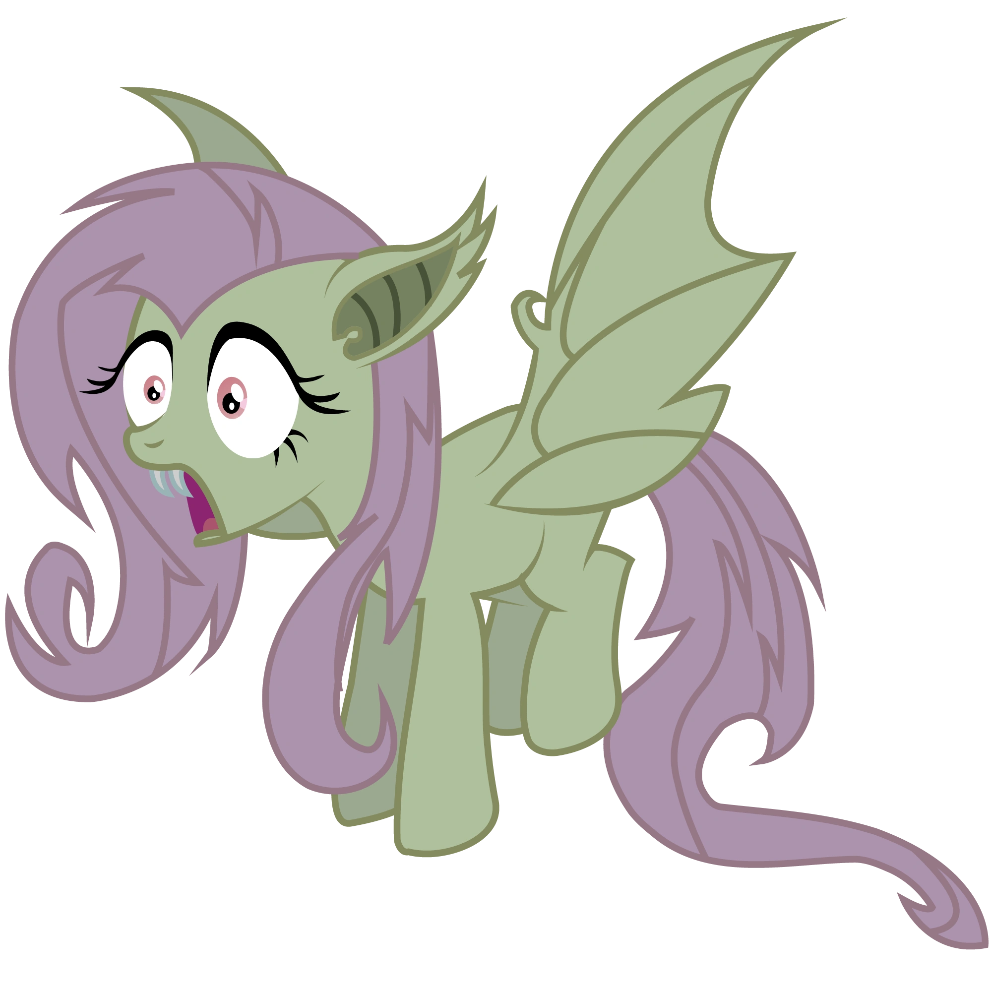 Image - Flutterbat by aquaticneon-d6zs8lf.png | My Little Pony Fan ...