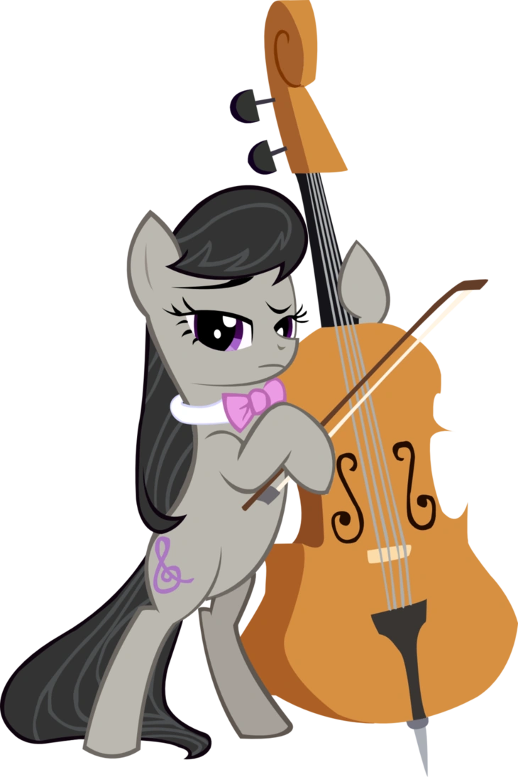Image - Octavia standing vector.png | My Little Pony Fan Labor Wiki ...
