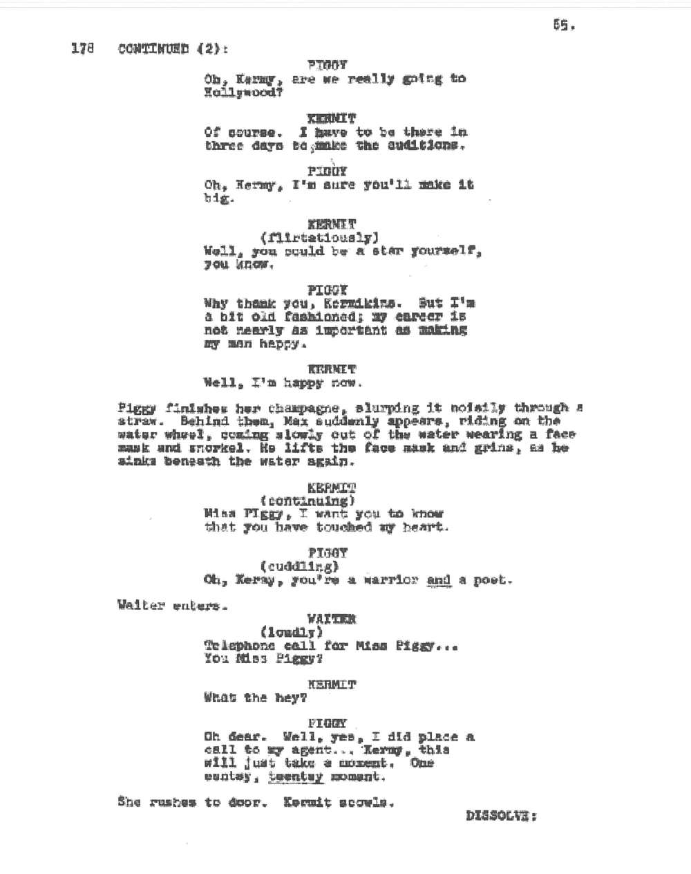 Image - Muppet movie script 065.jpg | Muppet Wiki | FANDOM powered by Wikia