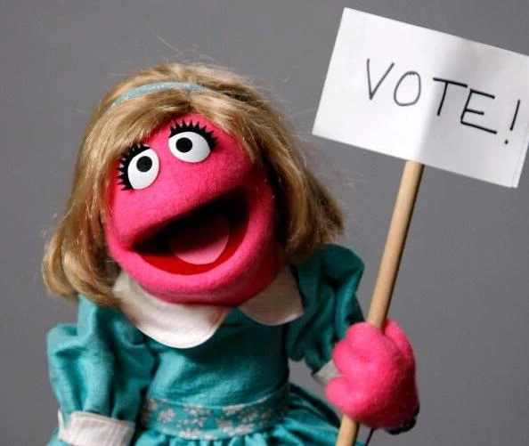 Image - Vote prairie dawn.jpg | Muppet Wiki | Fandom powered by Wikia