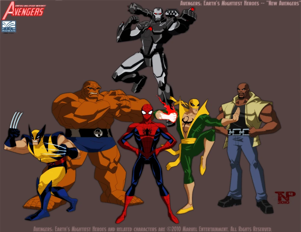Image - New Avengers Earth's Mightiest Heroes.jpg | New Marvel Wiki ...