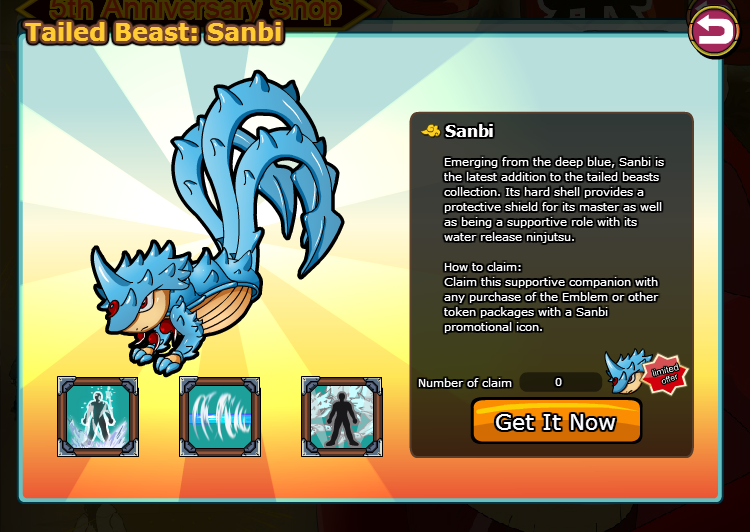 Sanbi | Kushina Uzumaki - Ninja Saga