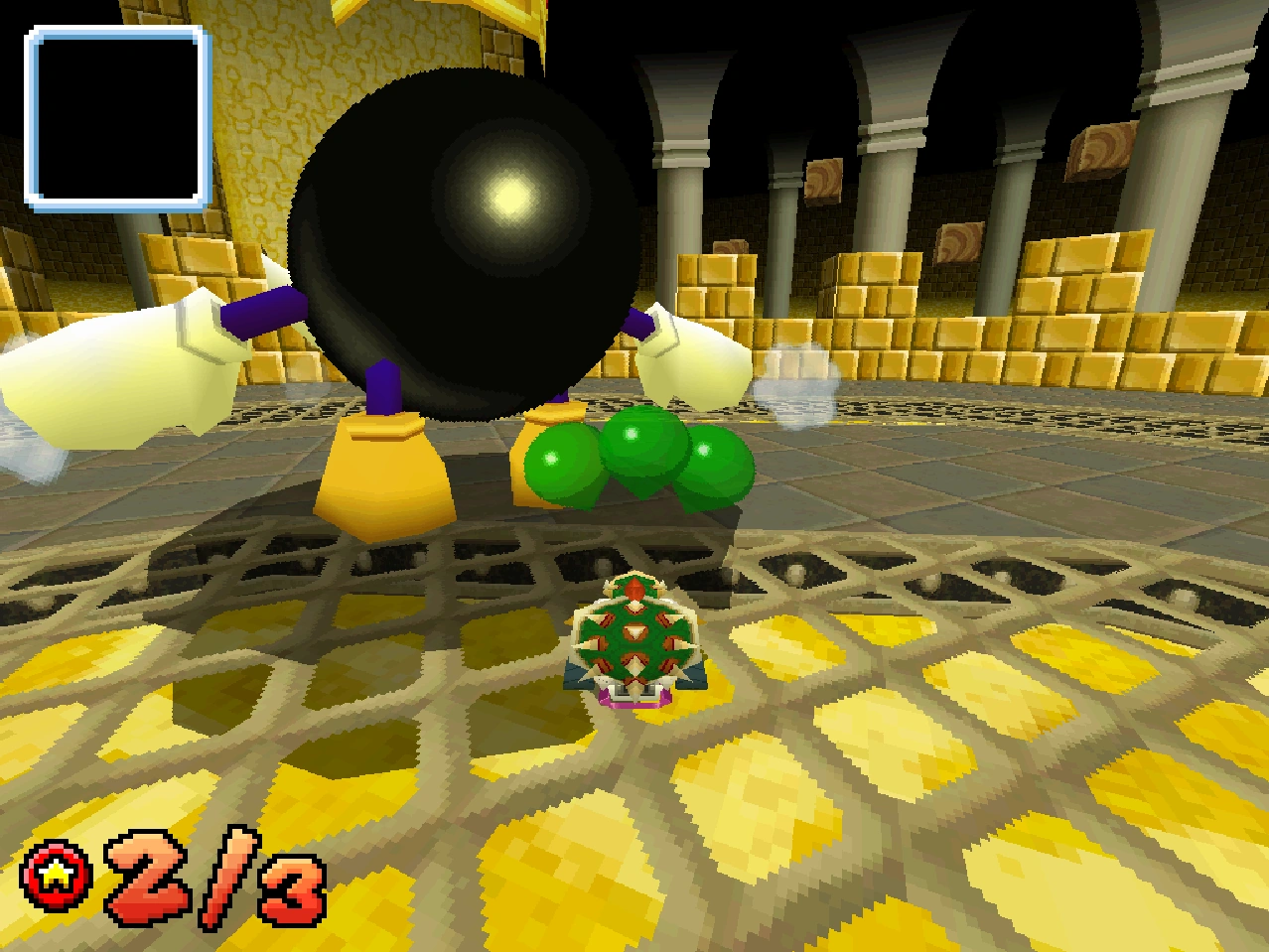 Image - MKDS Bowser flattened by King Bom-omb.png | Non-Human Video ...
