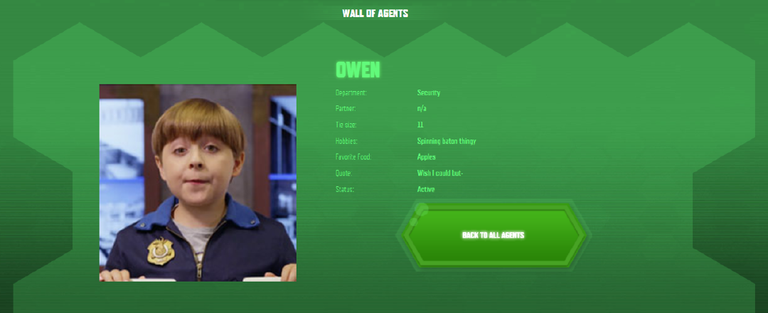Agent Owen Odd Squad Wiki Fandom Powered By Wikia
