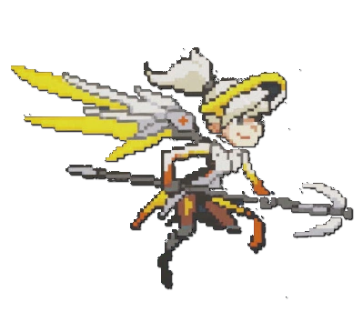 Image - Mercy Spray - Pixel.png | Overwatch Wiki | FANDOM powered by Wikia