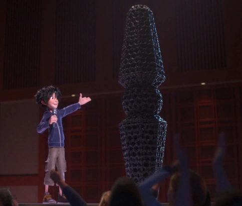 Image - Hiro showing microbots to the crowd and his family.png | Heroes ...