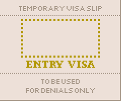 Papers Please Entry Permit
