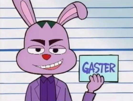 Image - Anime ep21 Gaster mugshot.png | PaRappa The Rapper Wiki ...
