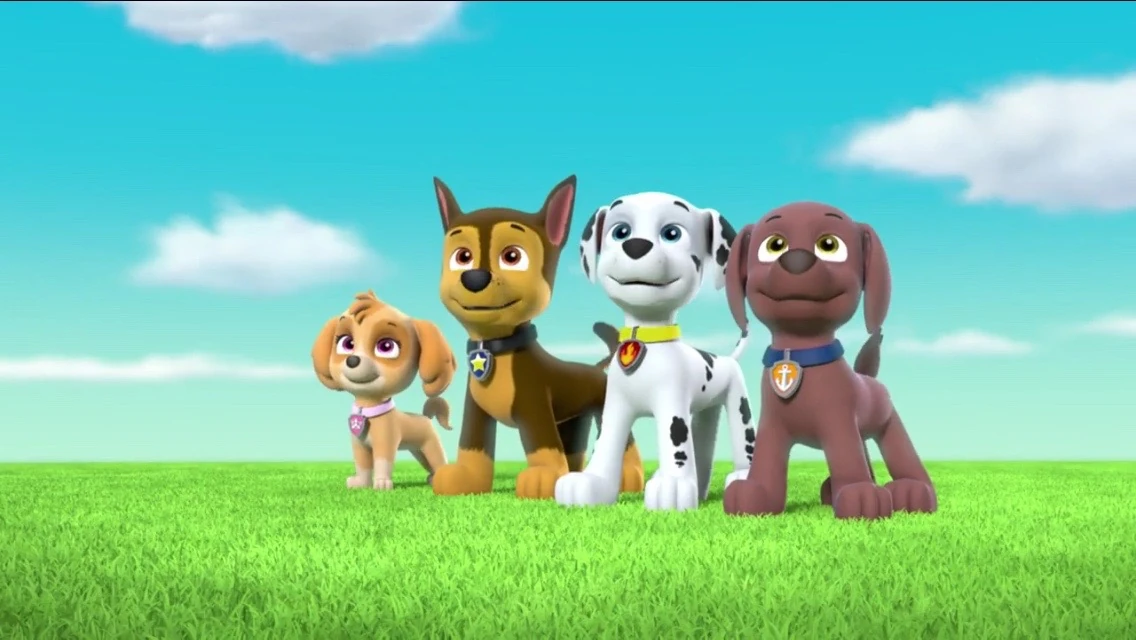 Image - PAW Patrol Monkey-naut Scene Marshall Chase Zuma Skye.jpg | PAW ...