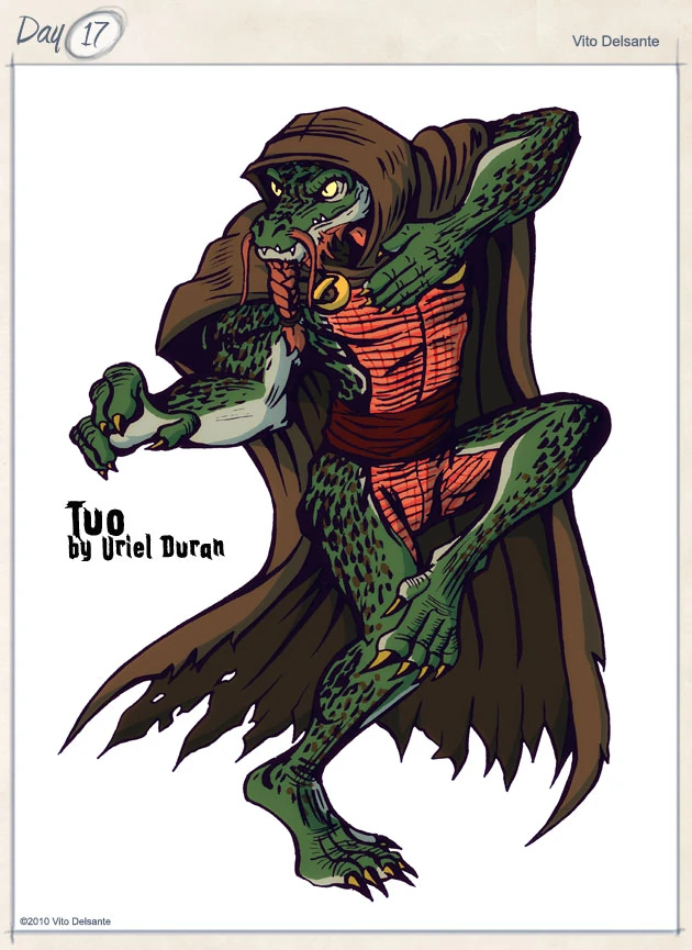 Tuo the Alligator Man | Public Domain Super Heroes | FANDOM powered by ...