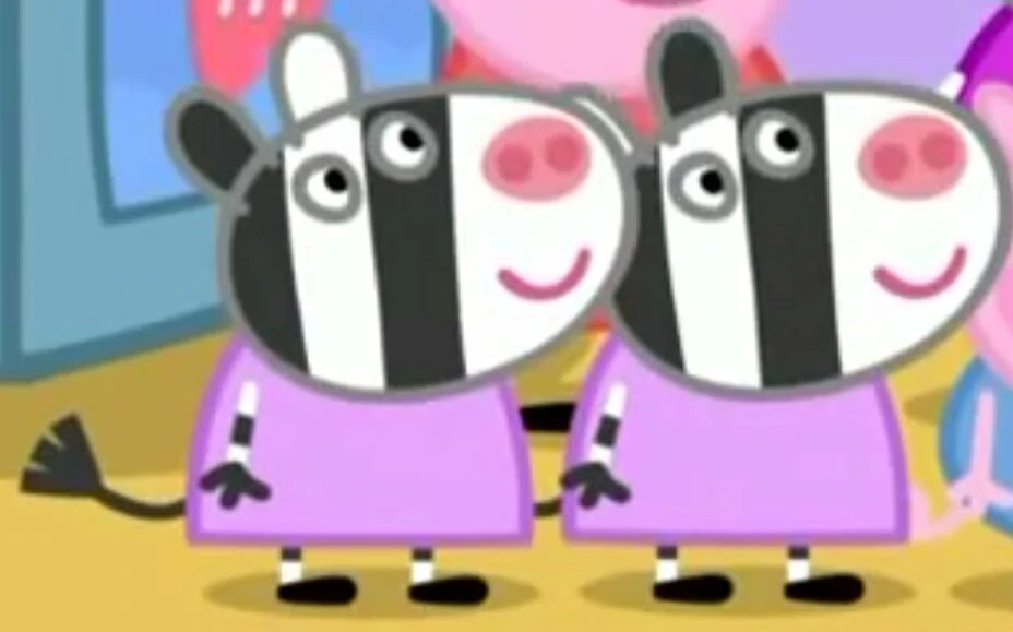 Zuzu & Zaza Zebra | Peppa Pig Wiki | FANDOM powered by Wikia