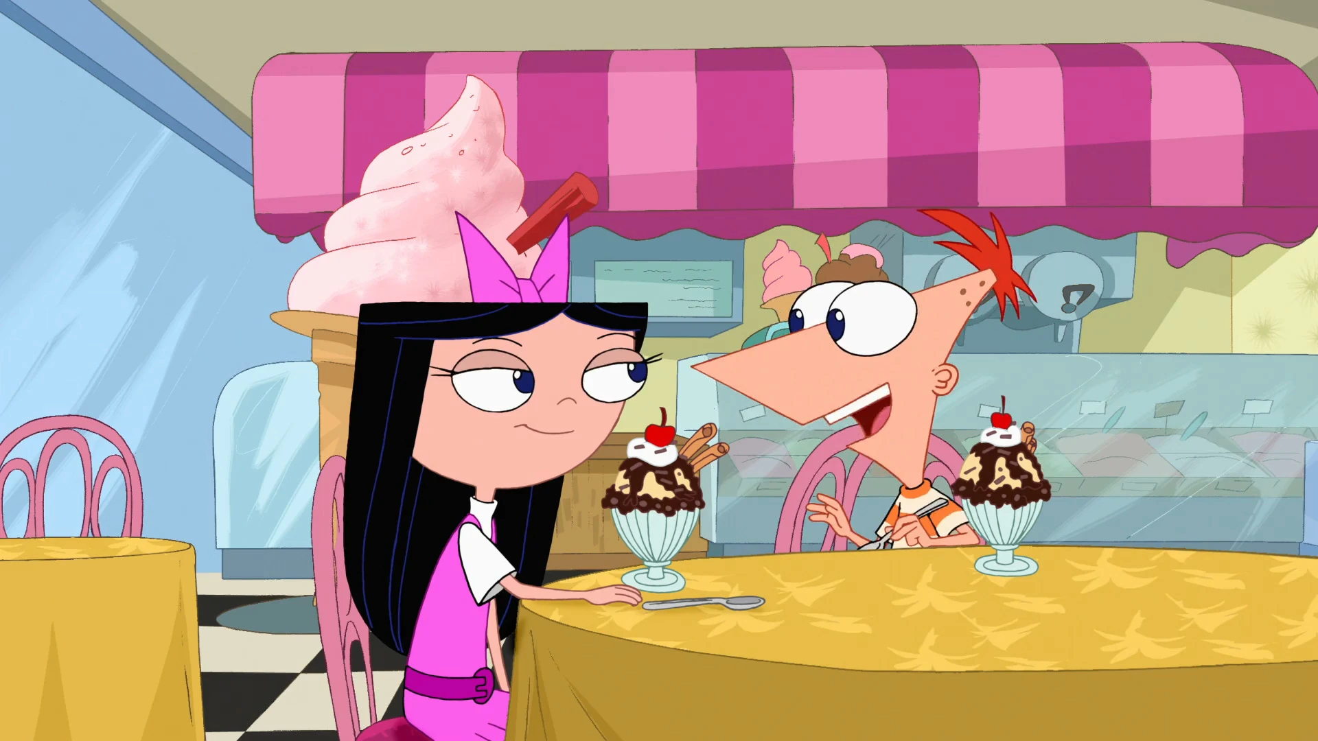 Image - Phineas and Isabella on a 'Date'.JPG | Phineas and Ferb Wiki | FANDOM powered by Wikia