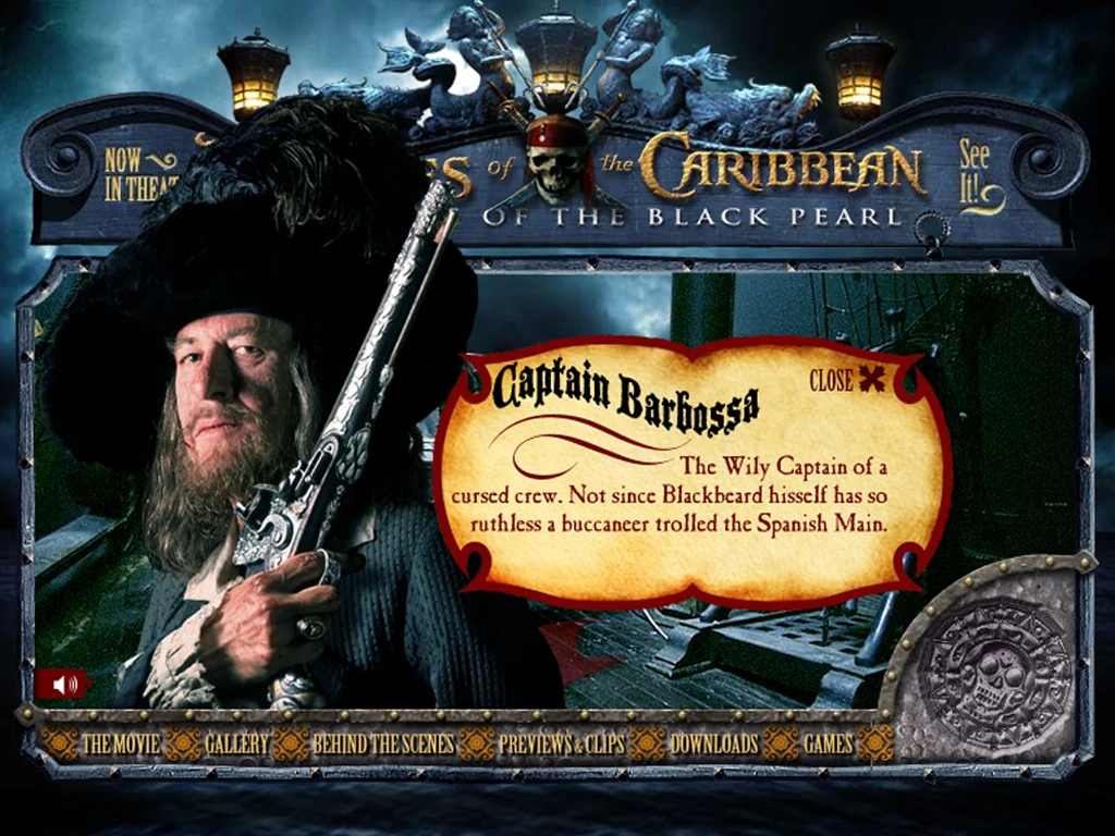 Image - Captain Barbossa Wallpaper 2.jpg | PotC Wiki | Fandom powered ...
