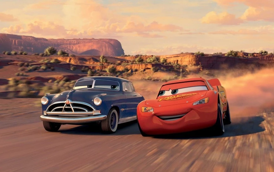 Image - Doc hudson lightning mcqueen.jpg | Pixar Cars Fanon Wiki ...