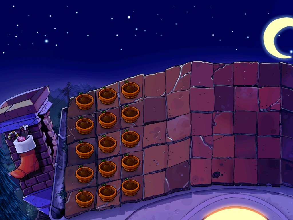Image - RoofFestive.PNG | Plants vs. Zombies Wiki | FANDOM powered by Wikia