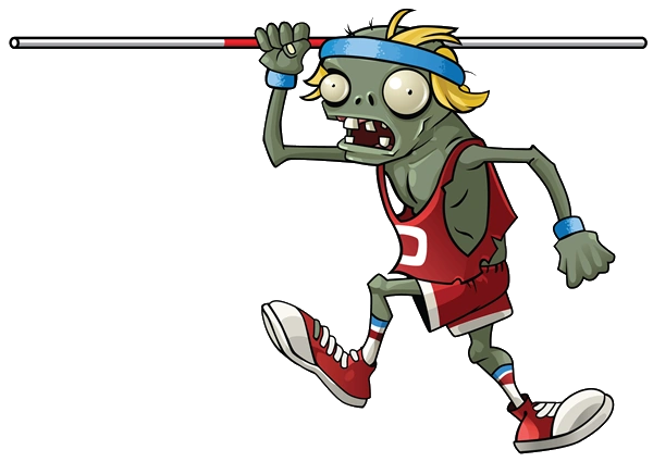 Image - HD Polevaulterzombie.png | Plants vs. Zombies Wiki | FANDOM ...