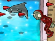 Dolphin Rider Zombie - Plants vs. Zombies Wiki, the free Plants vs ...