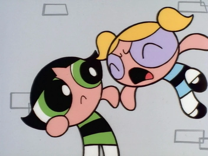 Buttercup Crying Over Bubbles