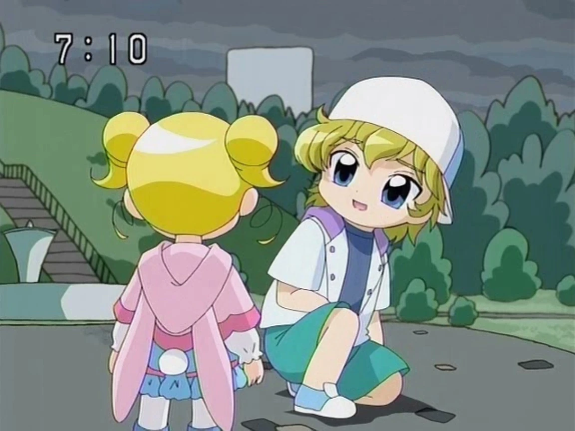 Image - PPGZ Young Bubbles and Takaaki.jpg | The Powerpuffgirls Z Wiki ...