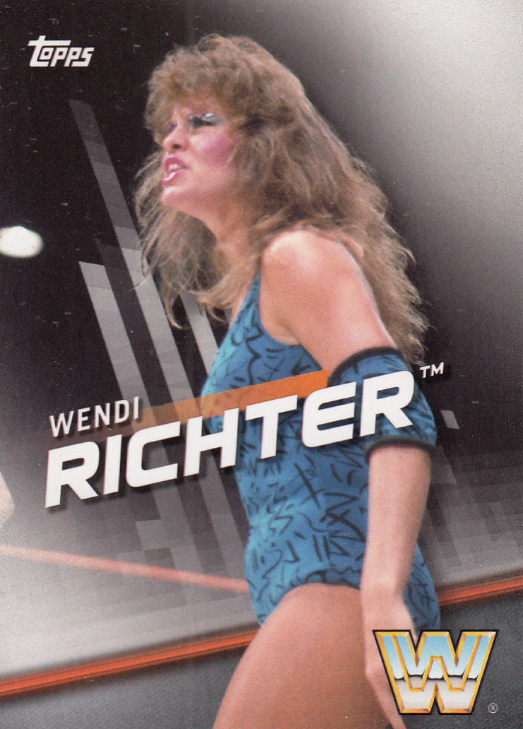 Image - 2016 WWE Divas Revolution Wrestling (Topps) Wendi Richter 1.jpg ...