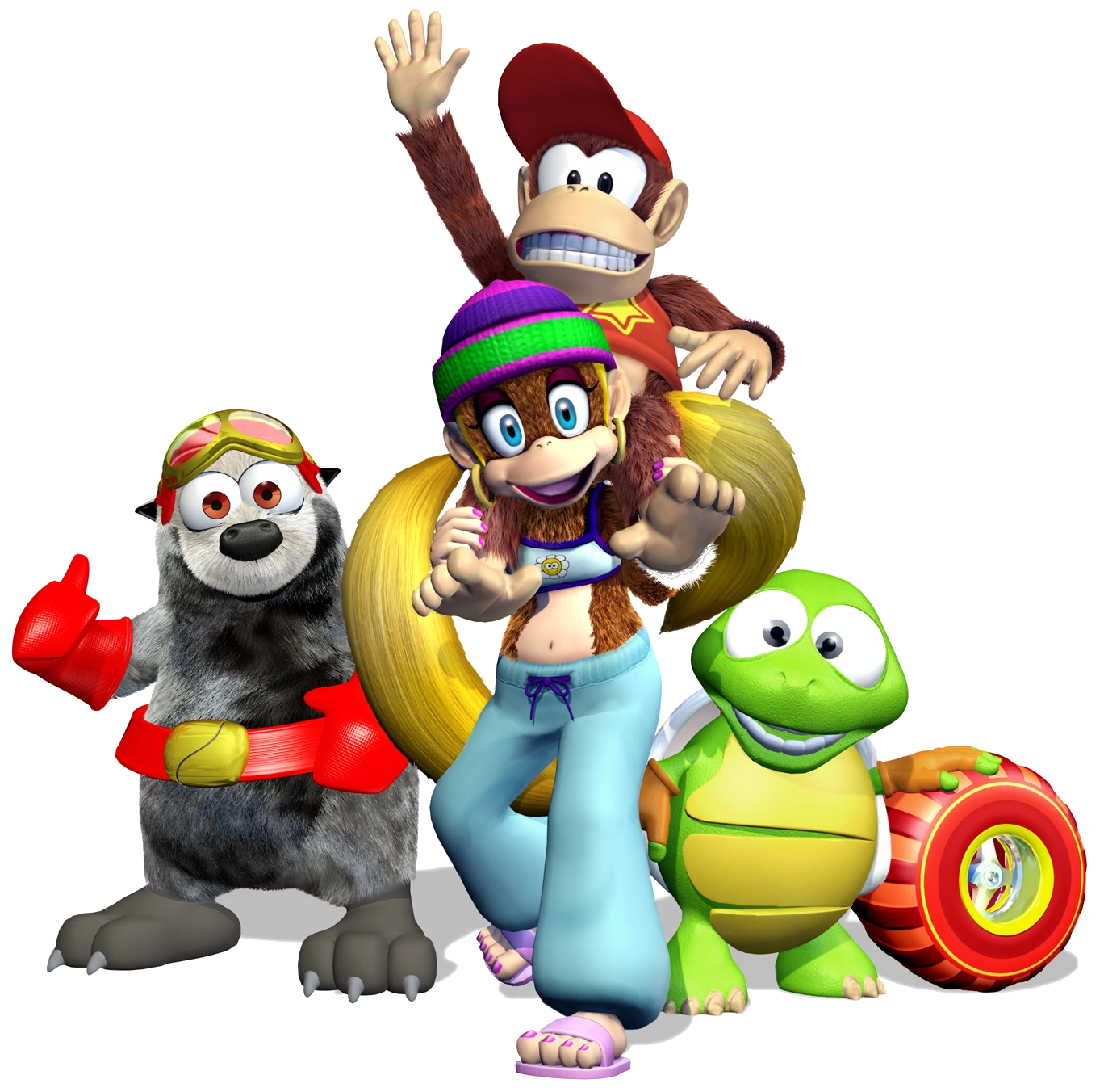 Image - Diddy Kong Racing DS - Group Artwork.png | RareWiki | Fandom ...