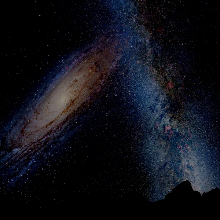 Andromeda-Milky Way collision | Rebuild the universe Wiki | Fandom ...