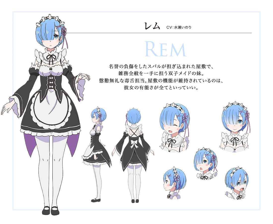 Imagen - Re Zero - Rem.png | Wikia Re:Zero | FANDOM powered by Wikia