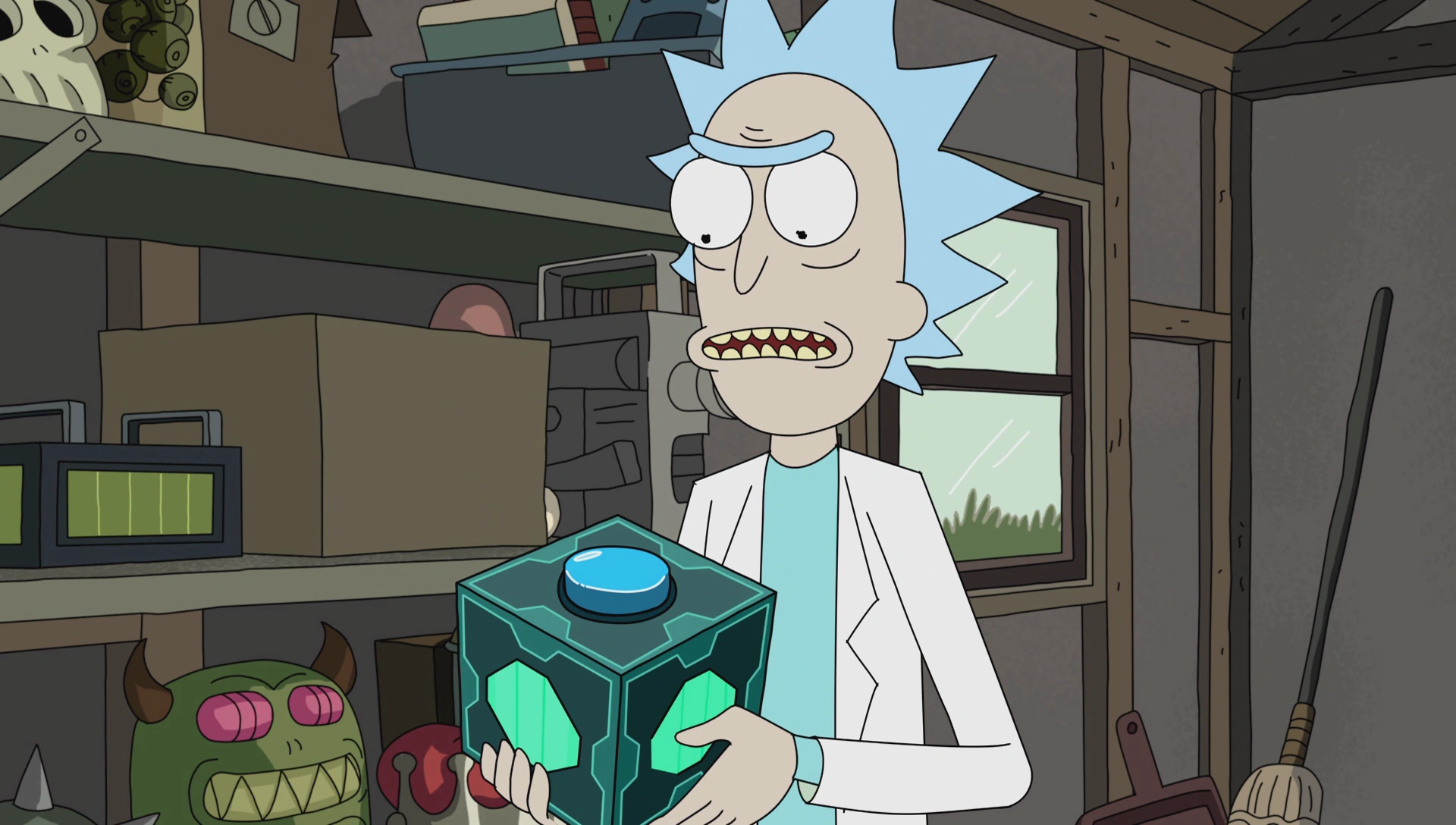 Mr. Meeseeks Box - Rick and Morty Wiki - Wikia
