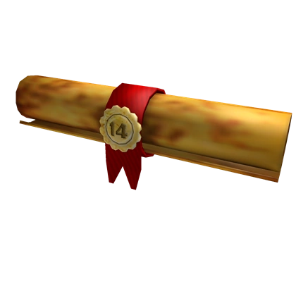 Catalog:BLOXcon 2014 Golden Scroll | ROBLOX Wikia | Fandom powered by Wikia