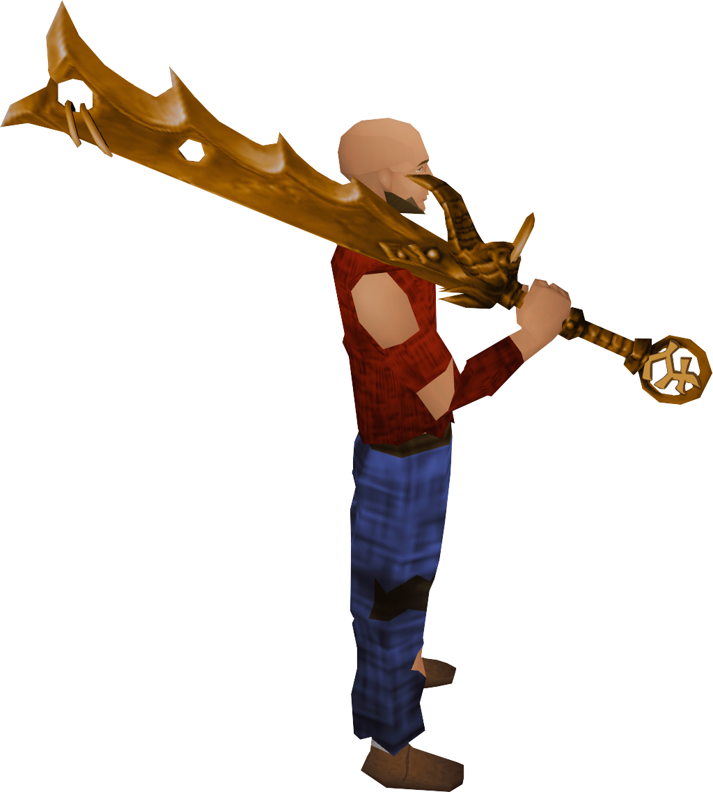 Golden Bandos Godsword Runescape Wiki Fandom Powered By Wikia