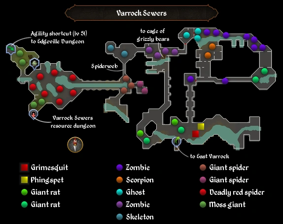 Map:Varrock Sewers - RuneScape Wiki - Wikia