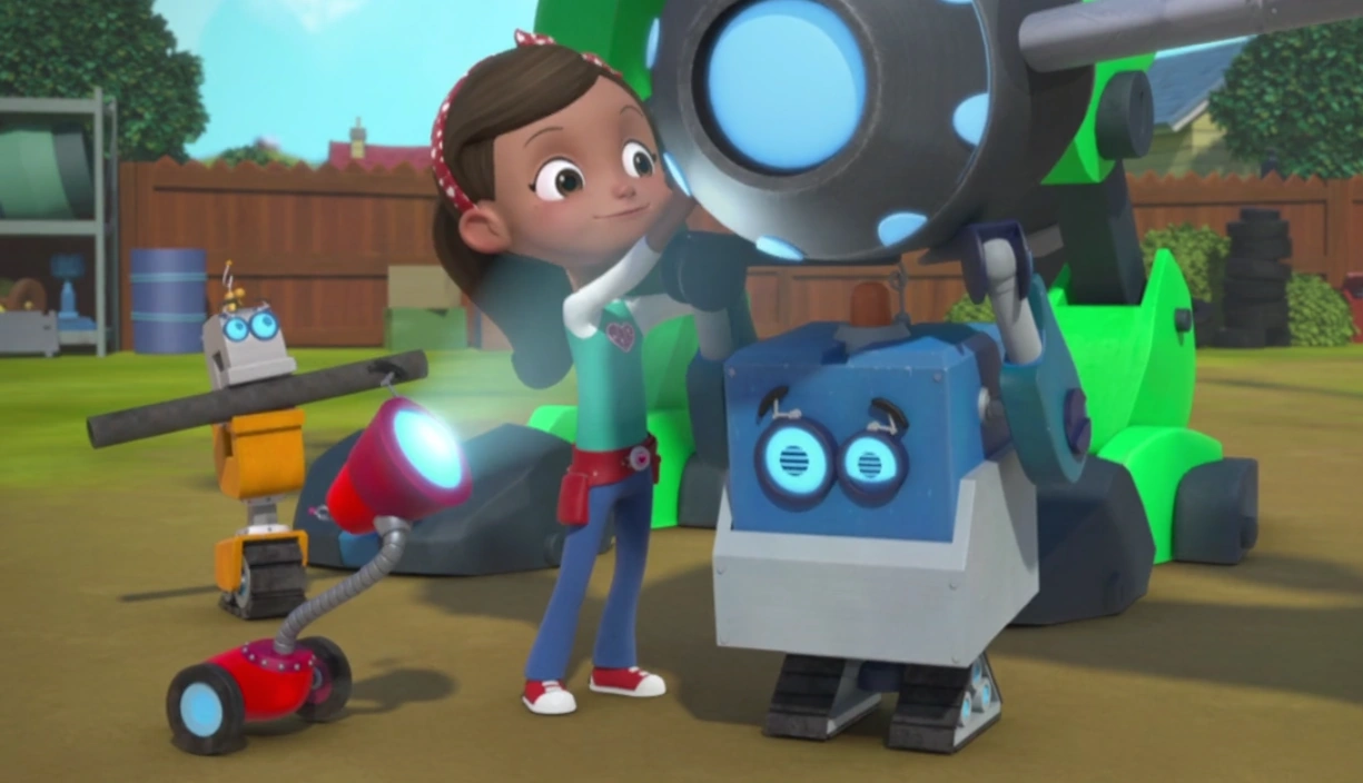 Image - Rusty Rivets - Ruby, Ray, Crush, and Jack in the Opening ...
