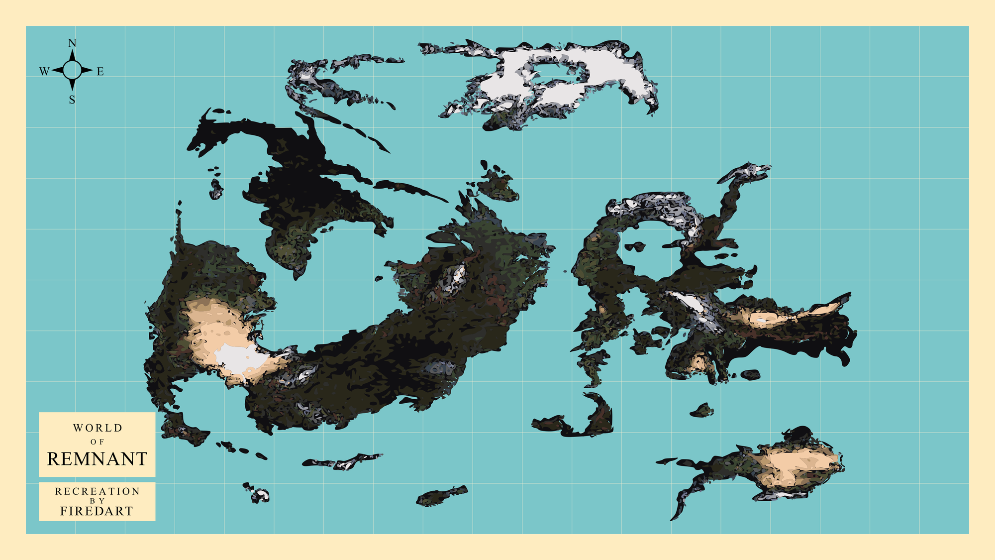 File:RWBY Remnant World Map (Terrain).svg | RWBY Wiki | FANDOM powered ...