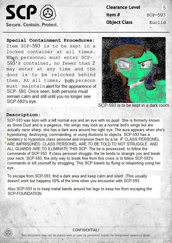 Image - SCP-593.jpg | SCP: Containment is Magic Wiki | Fandom powered ...