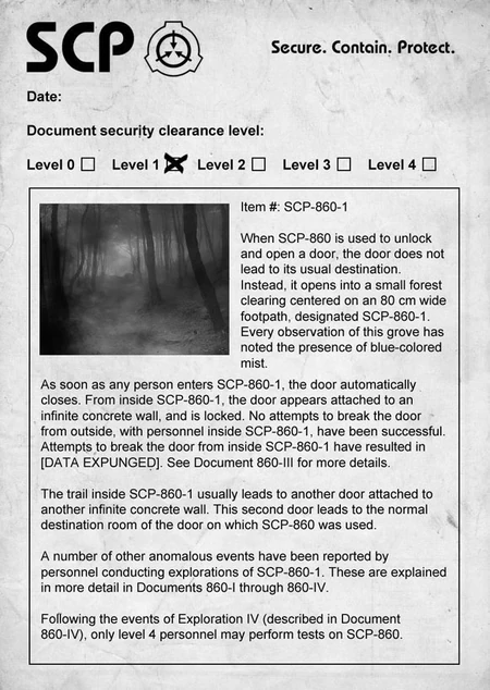Устаревшие документы | SCP - Containment Breach вики | FANDOM powered ...