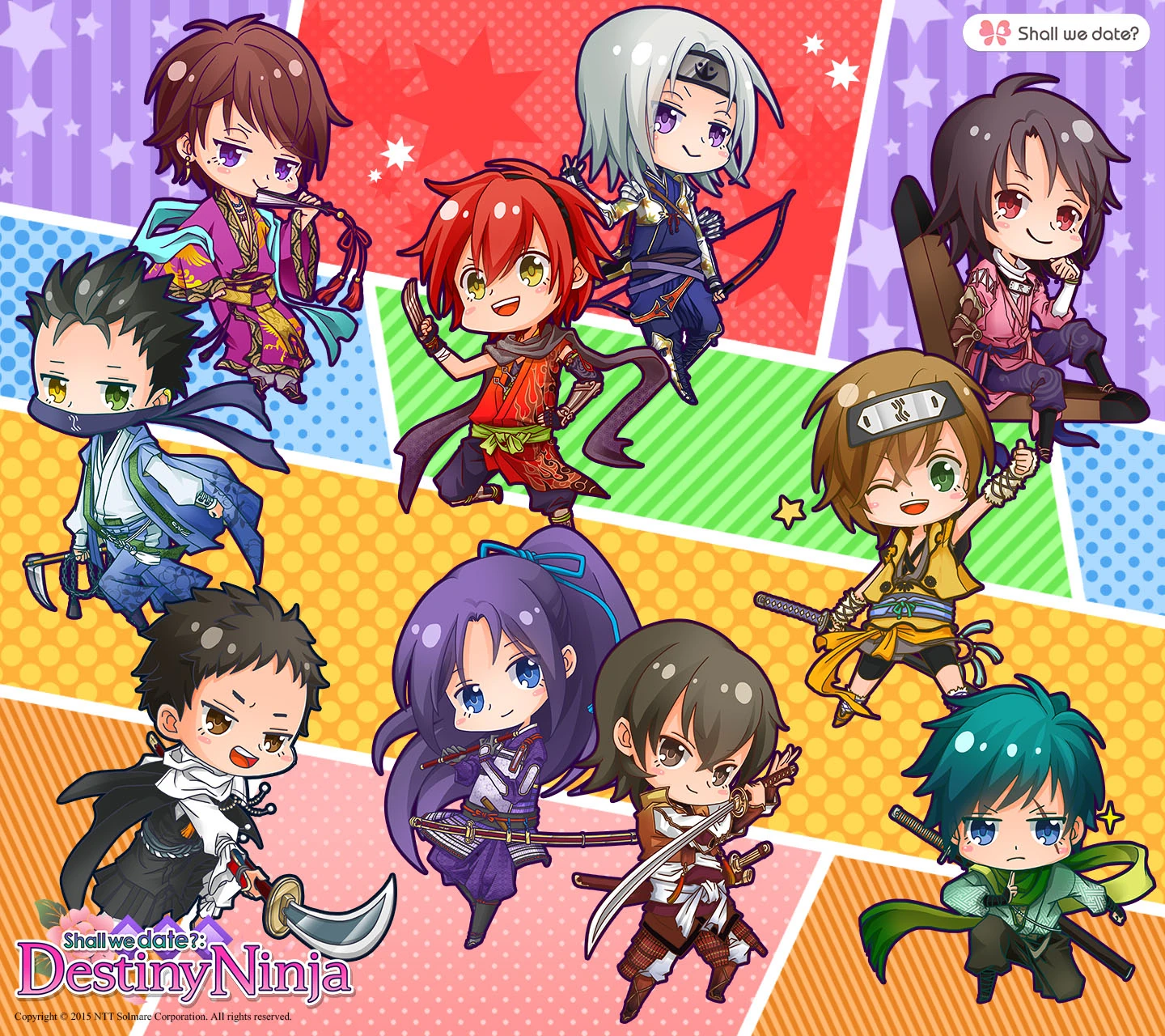 Image - Destiny Ninja Chibi Characters.jpg | Shall We Date? Wikia ...