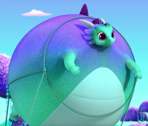 Image - Shimmer and Shine Nazboo the Dragon Inflation.png | Shimmer and ...