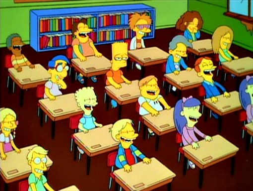 Image - Bart's Class 2.PNG | Simpsons Wiki | FANDOM powered by Wikia