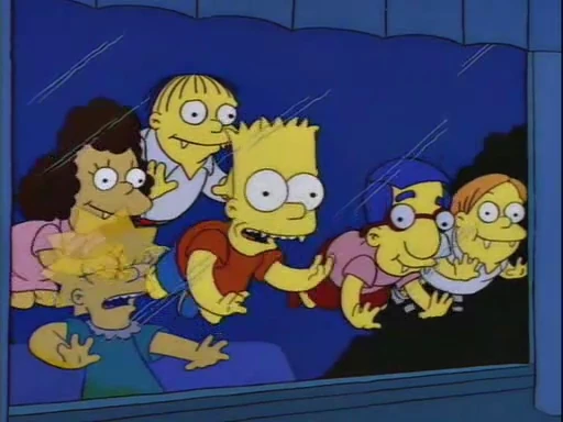 And if you say you're a vampire, they give you a free small soda at the ...