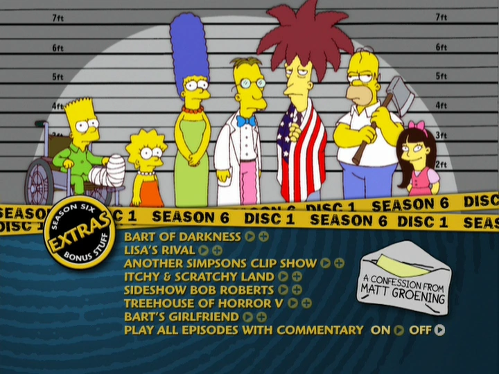 The Complete Sixth Season | Simpsons Wiki | FANDOM powered by Wikia
