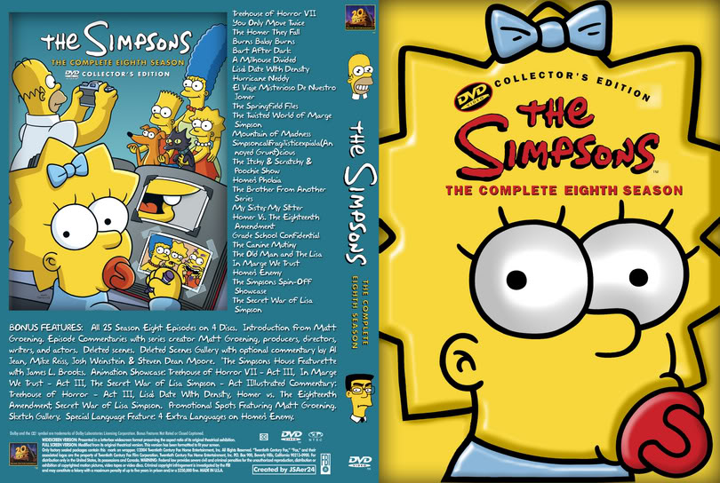 Image - The Simpsons Complete Eighth Season Box.jpg | Simpsons Wiki ...